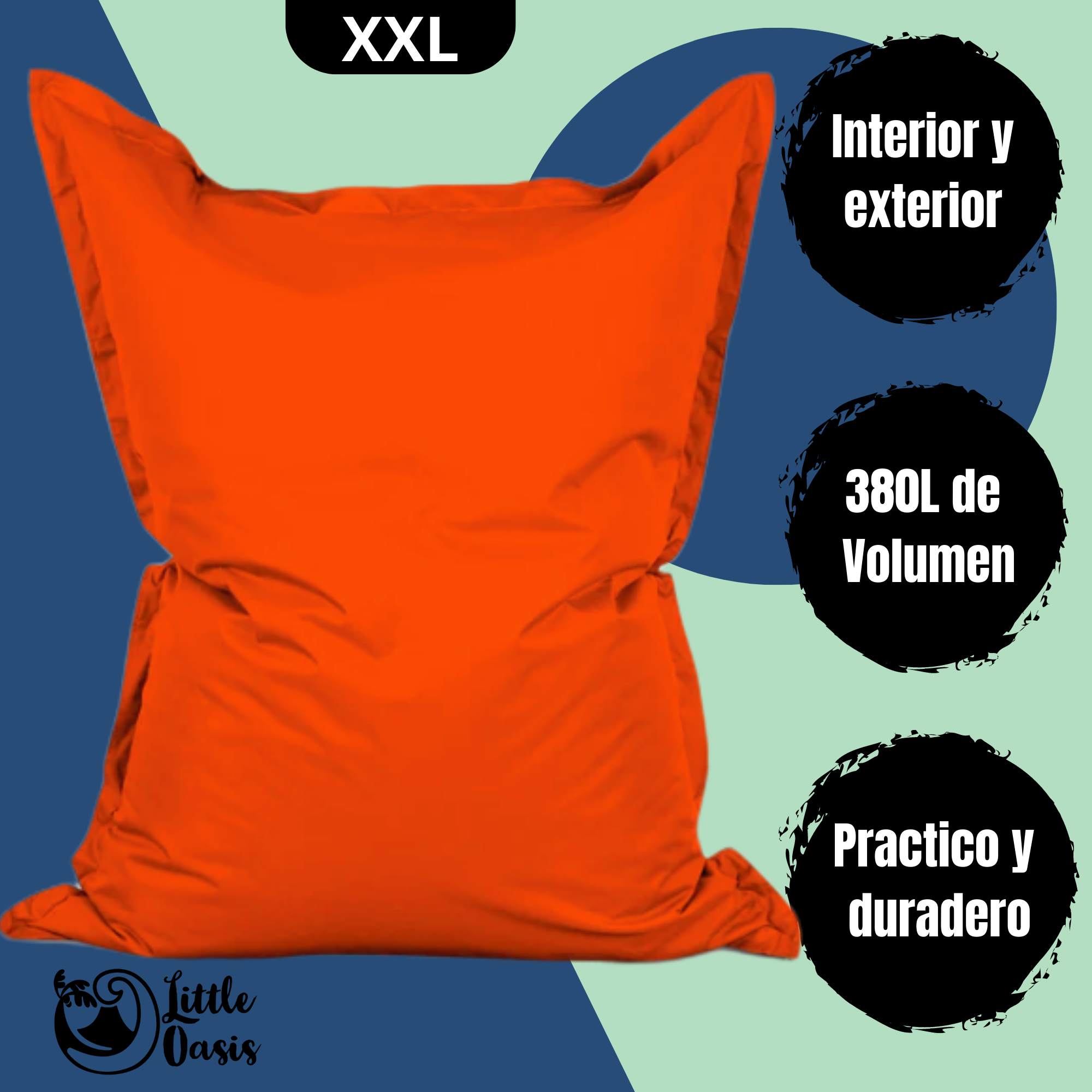 PUFF COJÍN XL – LittleOasis