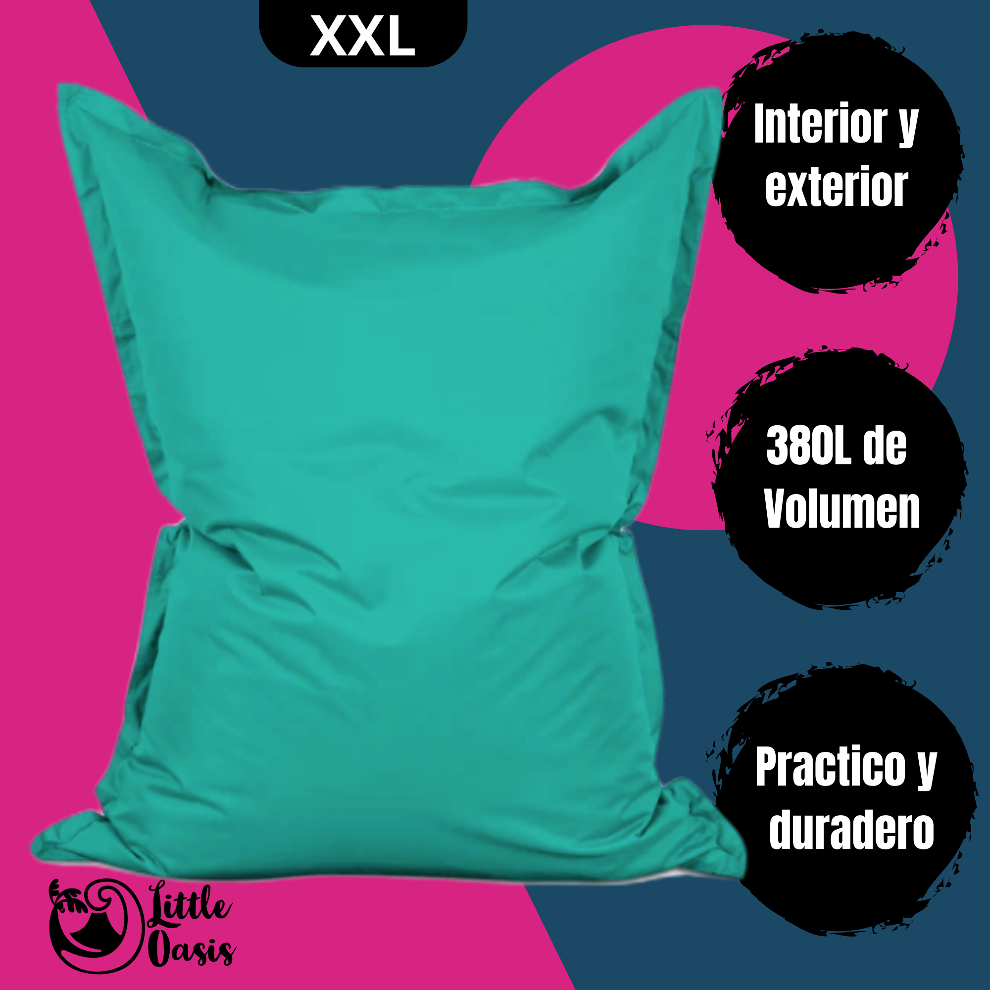PUFF COJÍN XL – LittleOasis